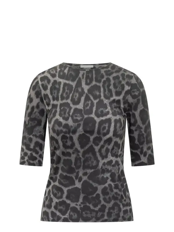 Stella McCartney Leo Paint Top - Ash Grey
