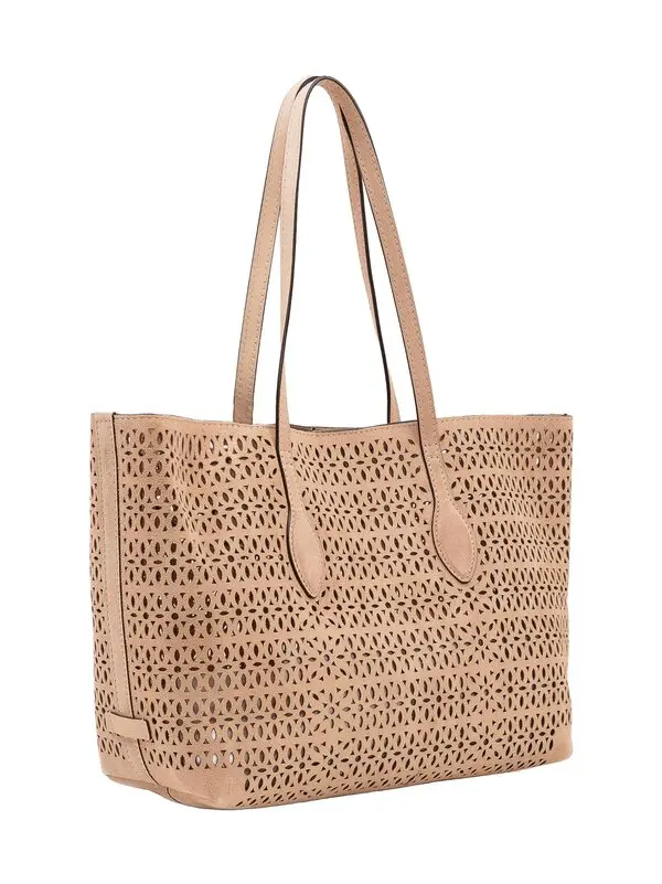 GIANNI CHIARINI Mini Mashup Shoulder Bag - Nude
