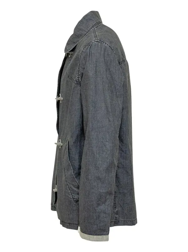 FAY Chic Four-button Mini Jacket - Blu Navy
