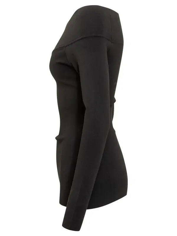 Stella McCartney Long Sleeve Mini Top - Black