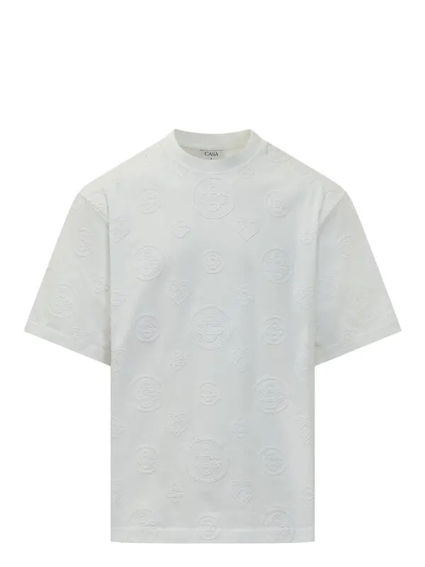 Casablanca Monogram Over T-shirt - Bright