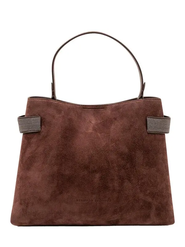 Brunello Cucinelli Shopper Bag - Espresso