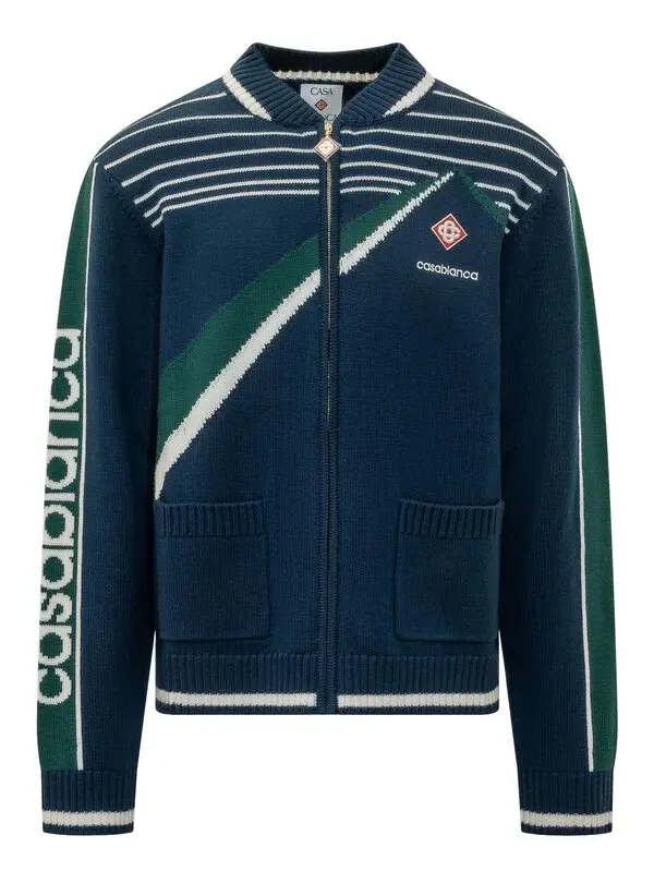 Casablanca Pyramid Jacquard Jacket - 01