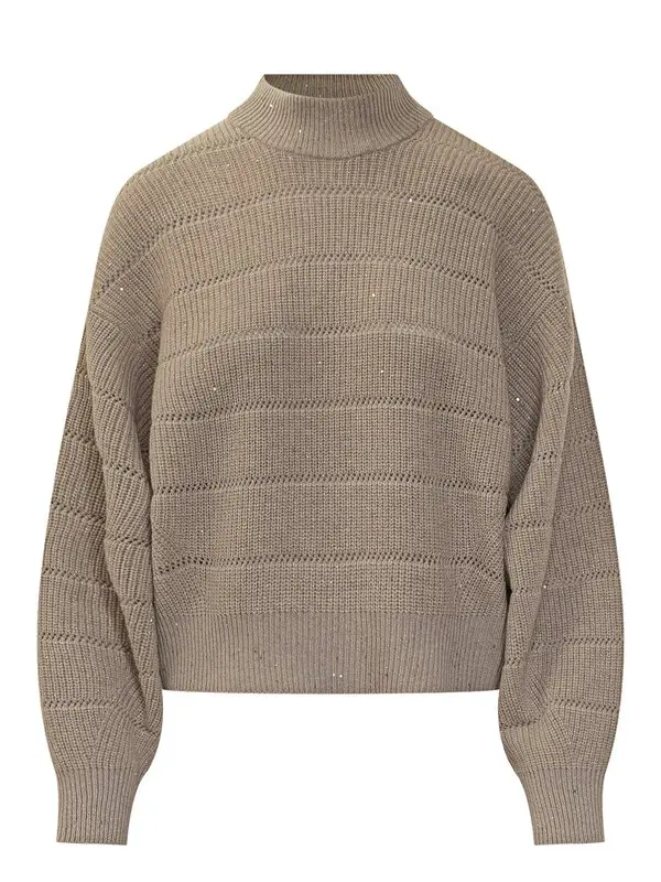 Brunello Cucinelli Ribbed Knit Sweater - C505