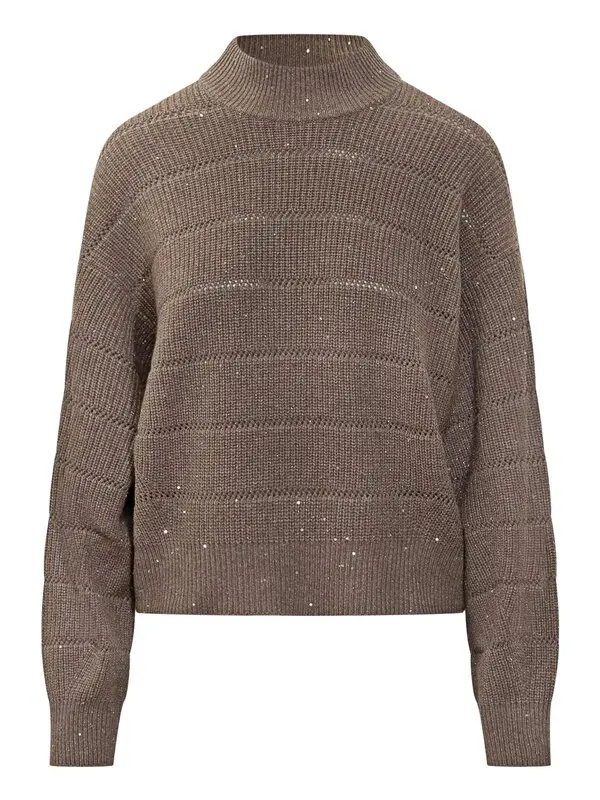 Brunello Cucinelli Cashmere And Wool Blend Pullover - C507