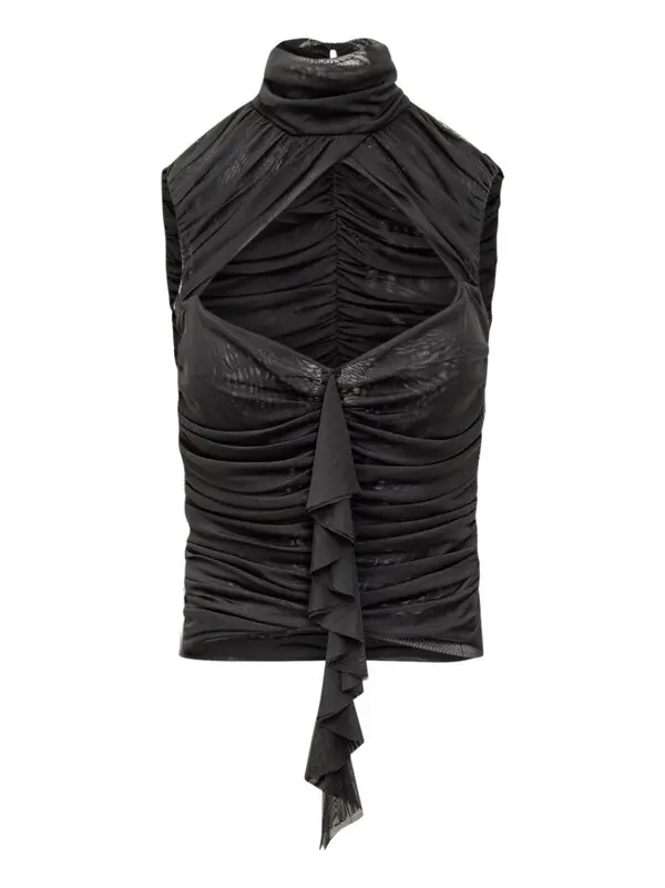 DE LA VALI Mini Tiramisu Top - Black