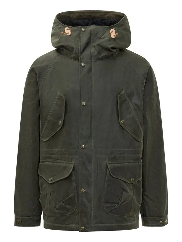 MANIFATTURA CECCARELLI Wool Padded Jacket - Dark Green