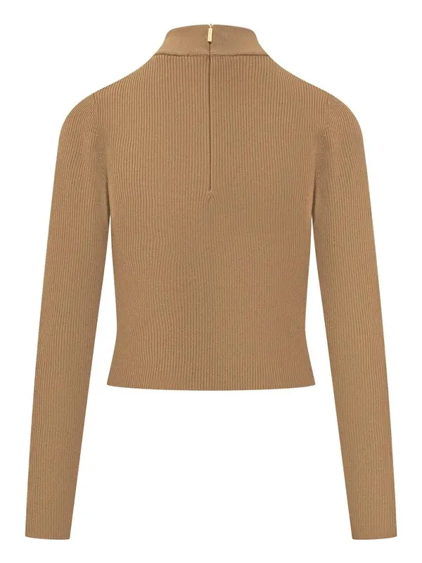 Michael Kors Chic Pullover - Dark Camel