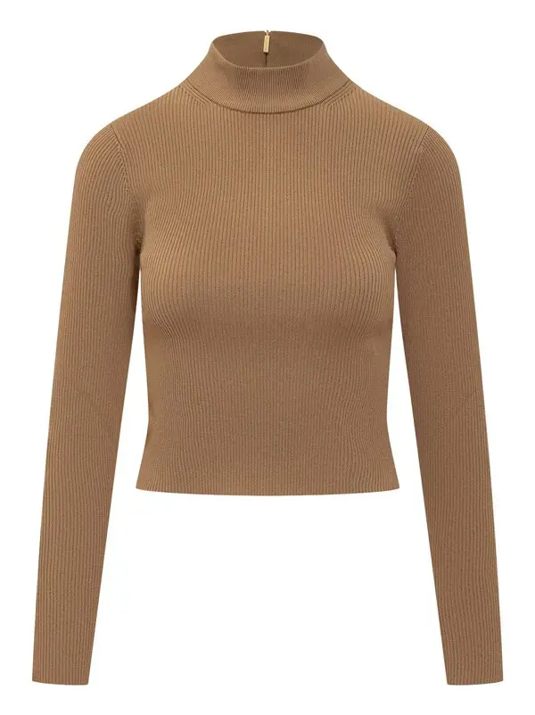 Michael Kors Chic Pullover - Dark Camel