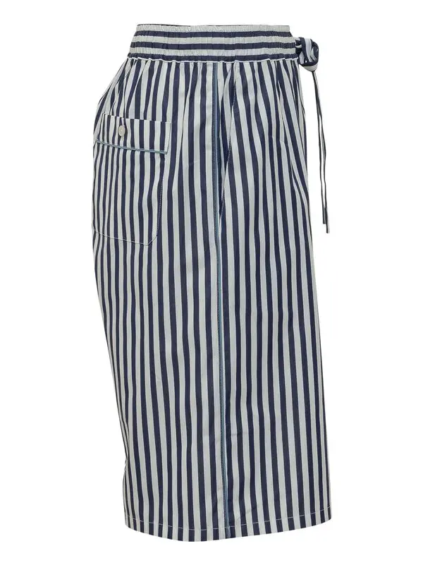 Dolce & Gabbana Striped Drawstring Trousers - Rigato