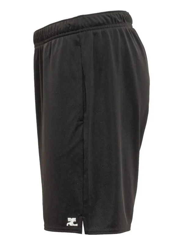 COURREGES Mini Sporty Shorts - Black