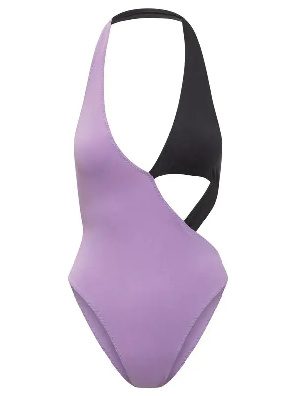 ALESSANDRO VIGILANTE Bicolor Mini Costume For Summer 2025 - Nero
