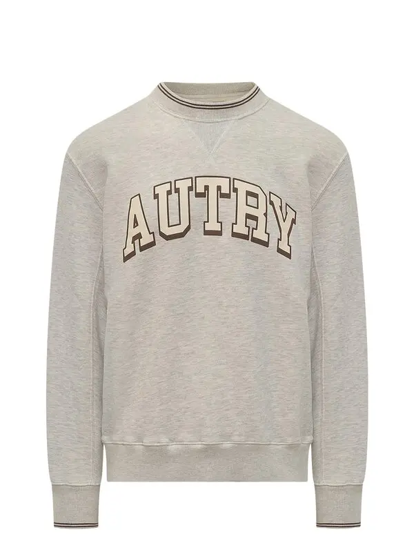 AUTRY Logo Sweatshirt - Wh/choc