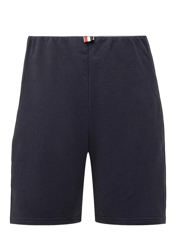 Thom Browne Classic Cotton Shorts - Navy
