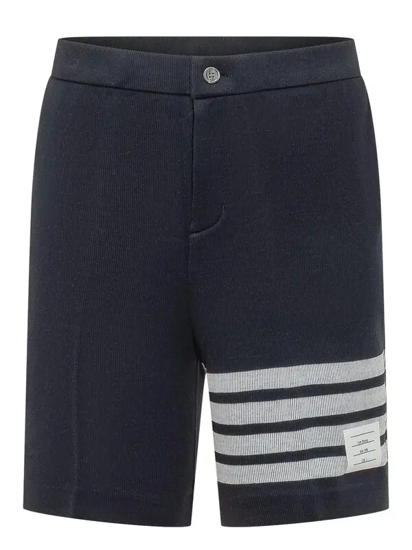 Thom Browne Classic Bermuda Mini Shorts - Navy