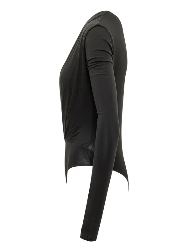 Andamane Deep V Bodysuit - Black