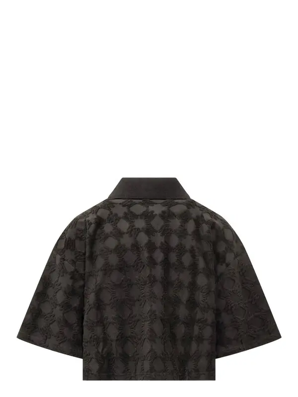 Amiri Classic Long Sleeve Polo - Black