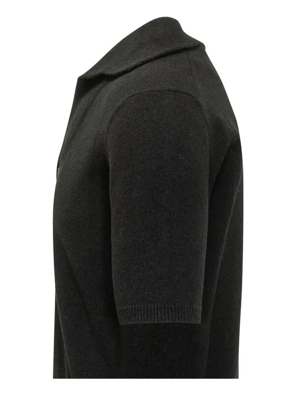 Dolce & Gabbana Premium Polo With Neck Detailing - Nero