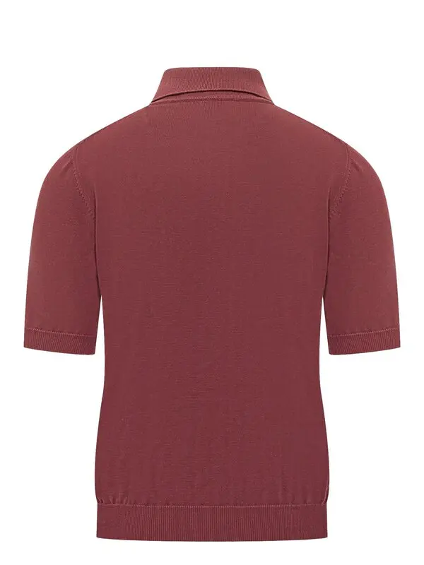 RAKKI Stylish Polo Shirt With Pocket - Cherry