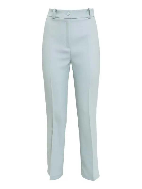HEBE STUDIO Cigarette Trousers - Azzurro