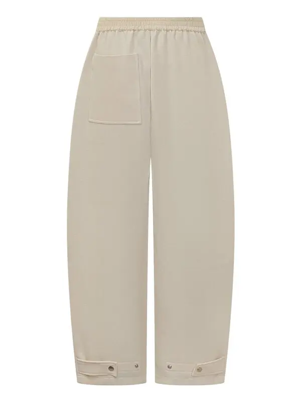 Studio Nicholson Wide Leg Trousers - Chalk