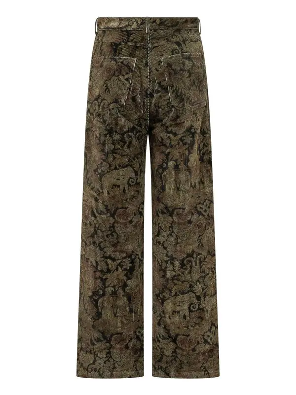 PIERRE-LOUIS MASCIA Gridox Trousers - Marrone