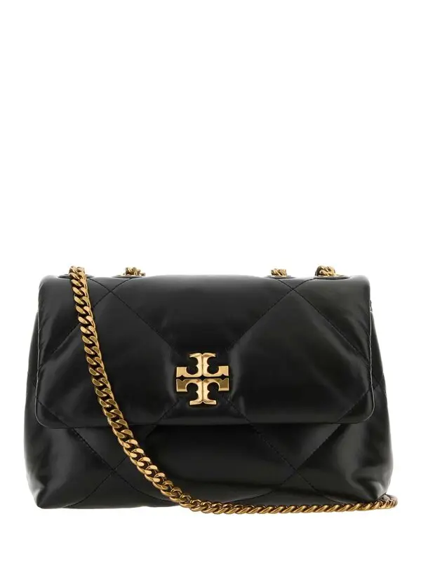 Tory Burch Diamond Quilted Mini Shoulder Bag - Black