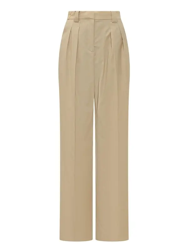 MOM'S PANTS Tailored Trousers - Butter
