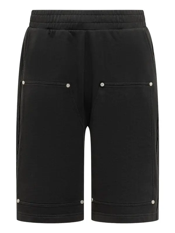 44 LABEL GROUP Mini Shorts - Black