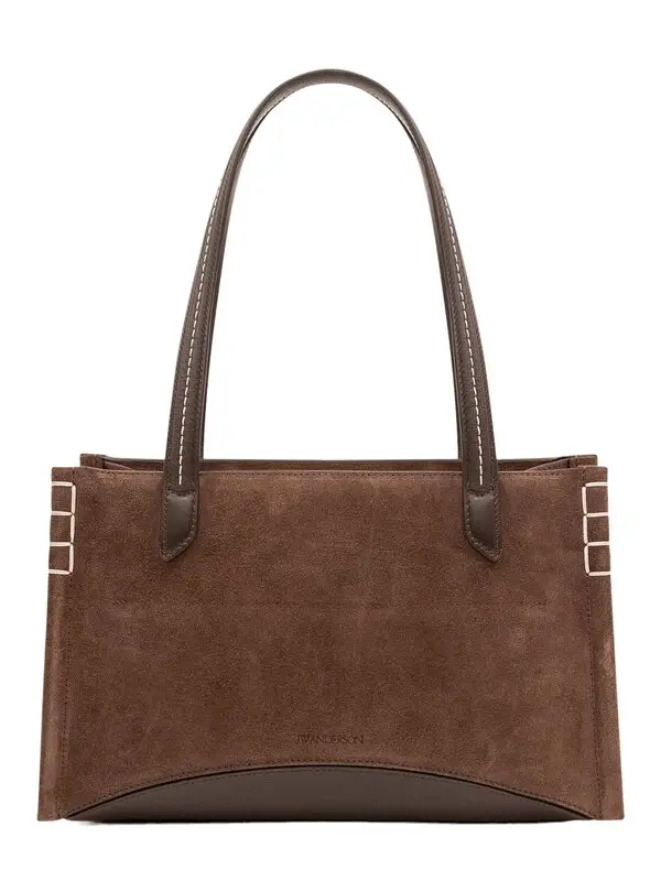 JW Anderson Elongated Loafer Tote - Brown