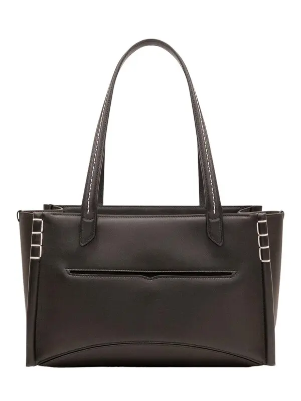 JW Anderson Elongated Basket Tote - Black