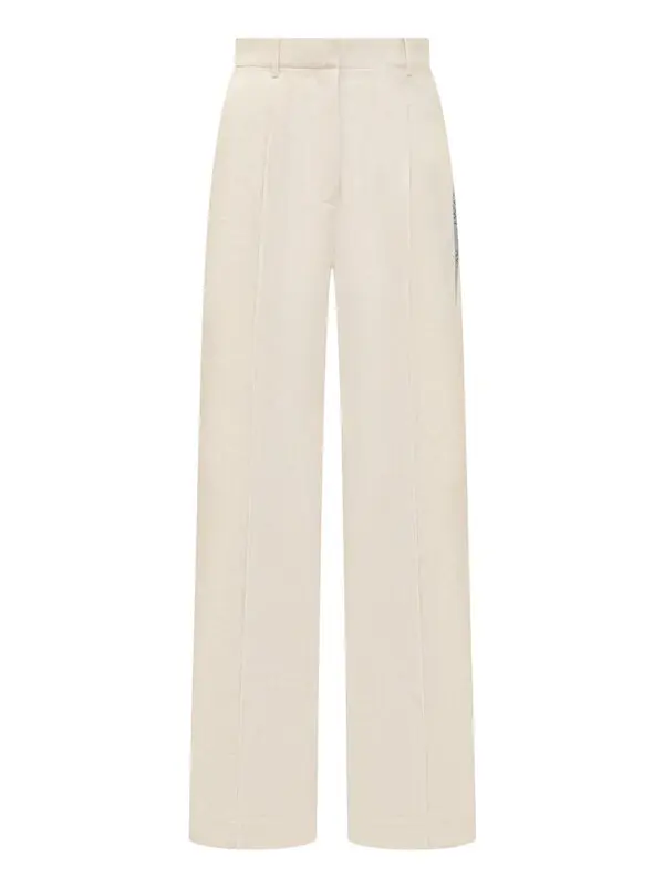 JW Anderson Painted Trousers - Cream