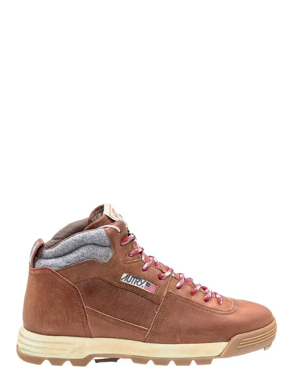 AUTRY High-top Sneakers - Cuir/grey