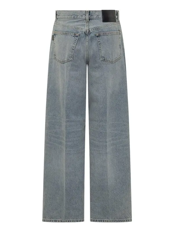 HAIKURE Jeans In 100% Cotton - Authentic Wash