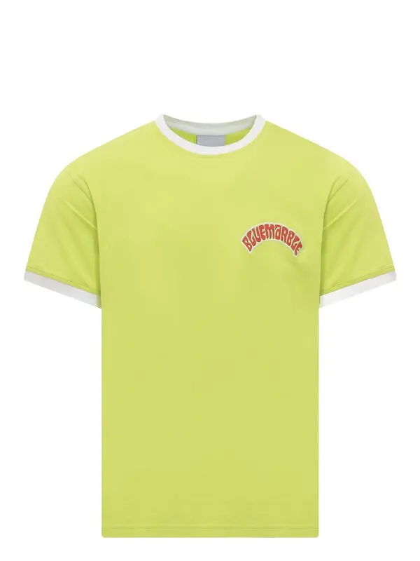 BLUEMARBLE Gironeck T-shirt A Fresh Staple - Lime