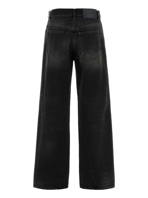 HAIKURE Bonnie Wide-leg Denim Jeans For - Black