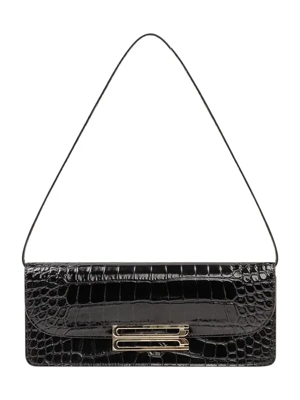 Victoria Beckham Mini Luxe East-west Clutch - Black
