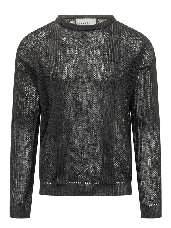 AMARANTO Pullover - Nero