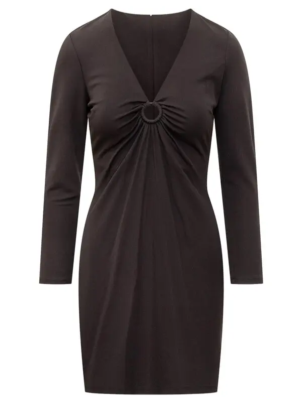 Michael Kors Chic Suit Sneak Mini Dress - Black
