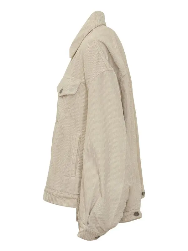 HAIKURE 100% Cotton Jacket - Ecru