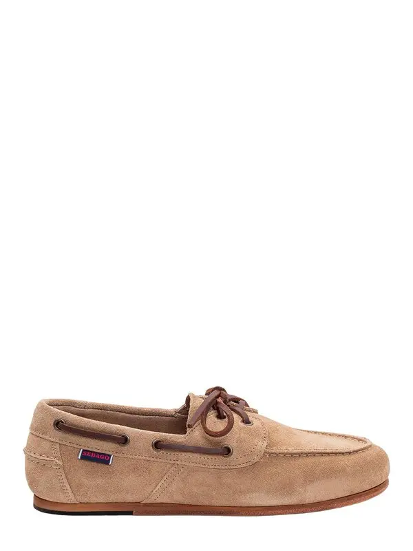 SEBAGO Owen Suede Loafers - Beige Camel