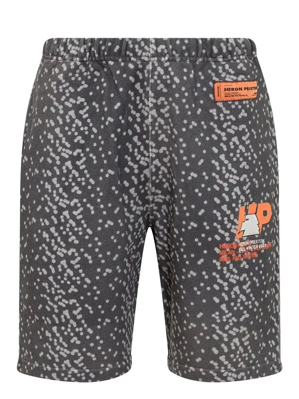 Heron Preston Cotton Shorts - Nero