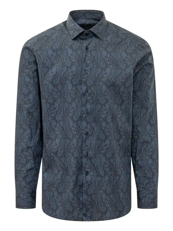 Etro Rome Shirt - Blu