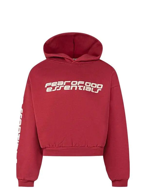 Fear Of God Hoodie - Crimson