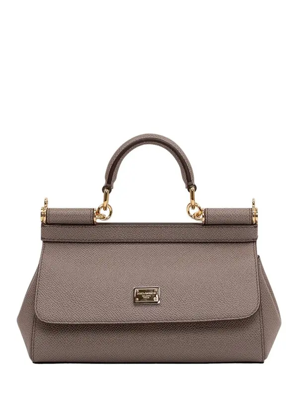 Dolce & Gabbana Vintage Inspired Mini Handbag - Fango Chiaro