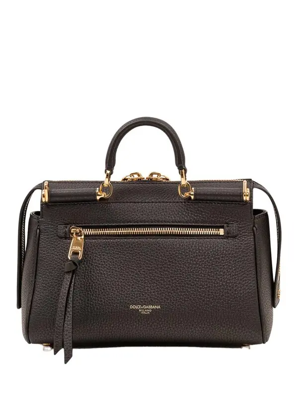 Dolce & Gabbana Mini Vitello Odissey Handbag - Nero