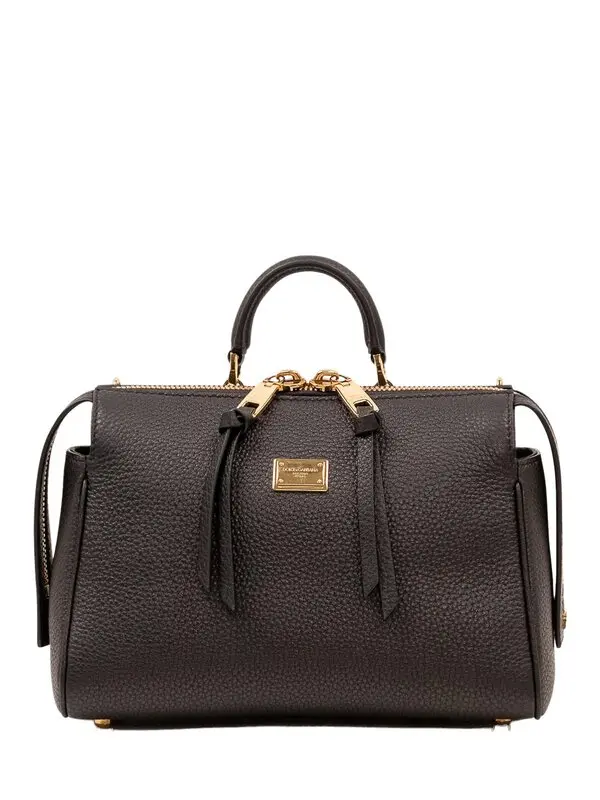 Dolce & Gabbana Mini Vitello Odissey Handbag - Nero