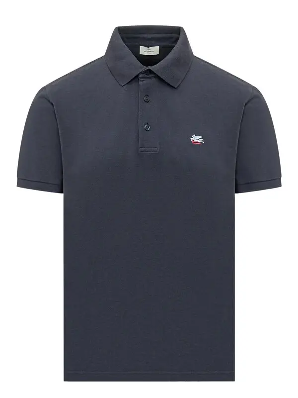 Etro Classic Polo - Blu