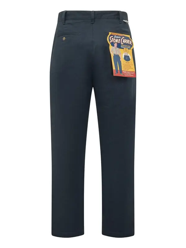 UNIVERSAL OVERALL Trousers With Pincers - Navy