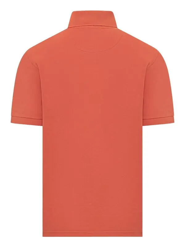 Etro Fashion Polo With Sleeves Cut - Rosso